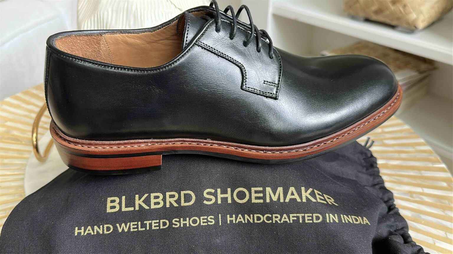 BLKBRD Shoemaker Review: The Luke Derby Hand Welted Shoes - Prime Dude